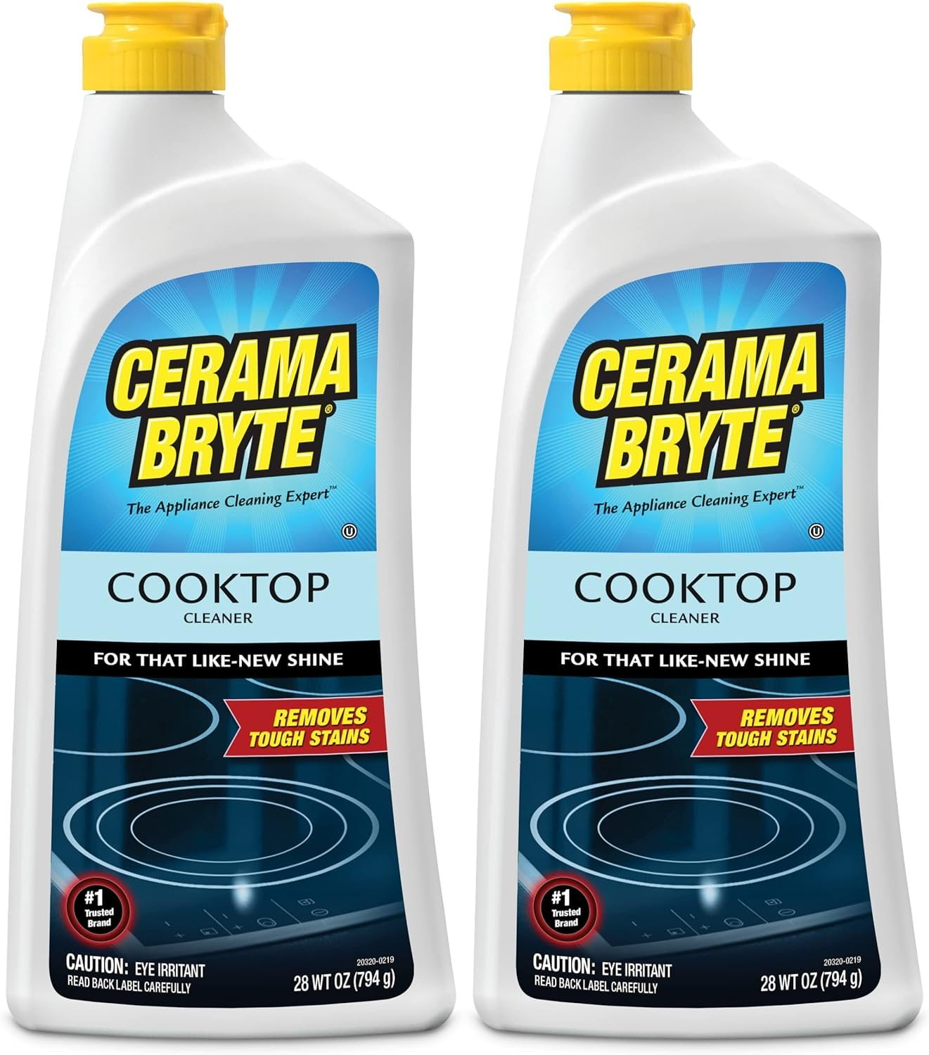 Cerama Bryte Cooktop and Stove Top Cleaner for Glass-Ceramic Surfaces ...