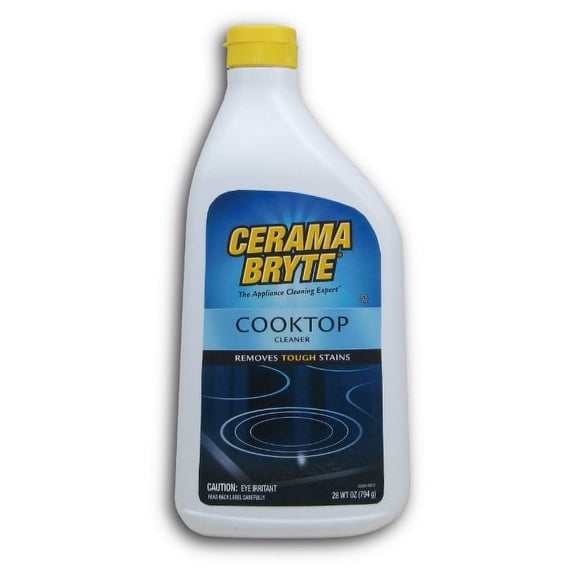 Cerama Bryte, Cooktop Cleaner, 28 oz, Lemon Scent, Glass and Ceramic ...