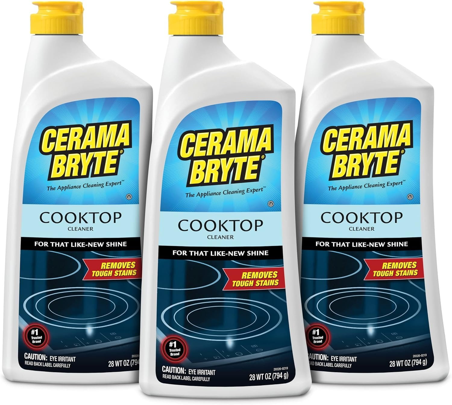 Cerama Bryte Removes Tough Stains Cooktop and Stove Top Cleaner for ...