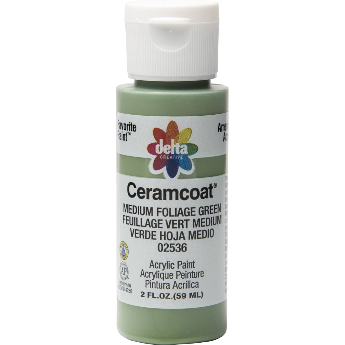 Delta Creative Ceramcoat Acrylic Paint in Assorted Colors 2 oz, 2536 ...