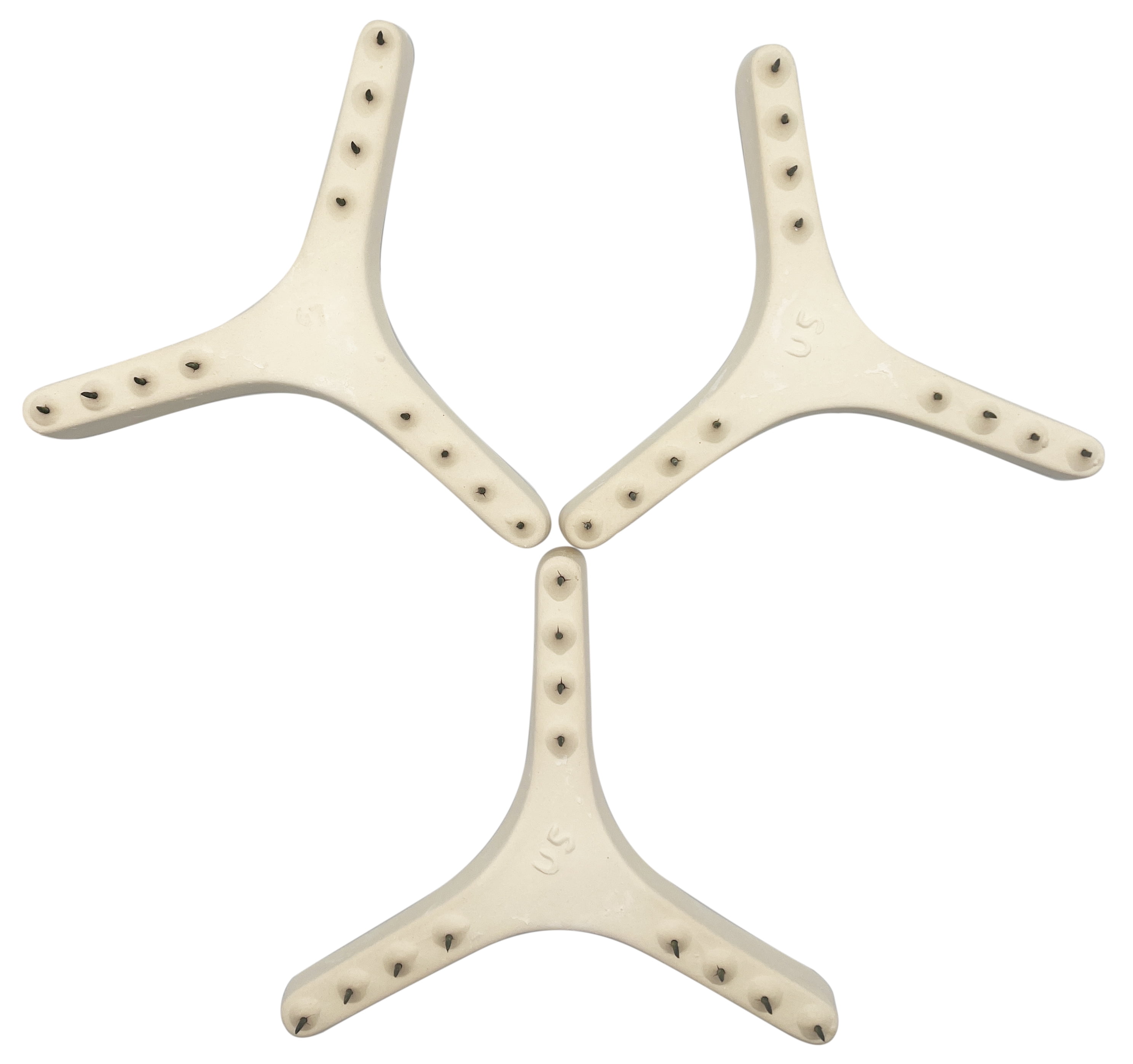 Ceramic 12-Point Star Stilt - Measures 6" Between Outside Pins - CONE ...