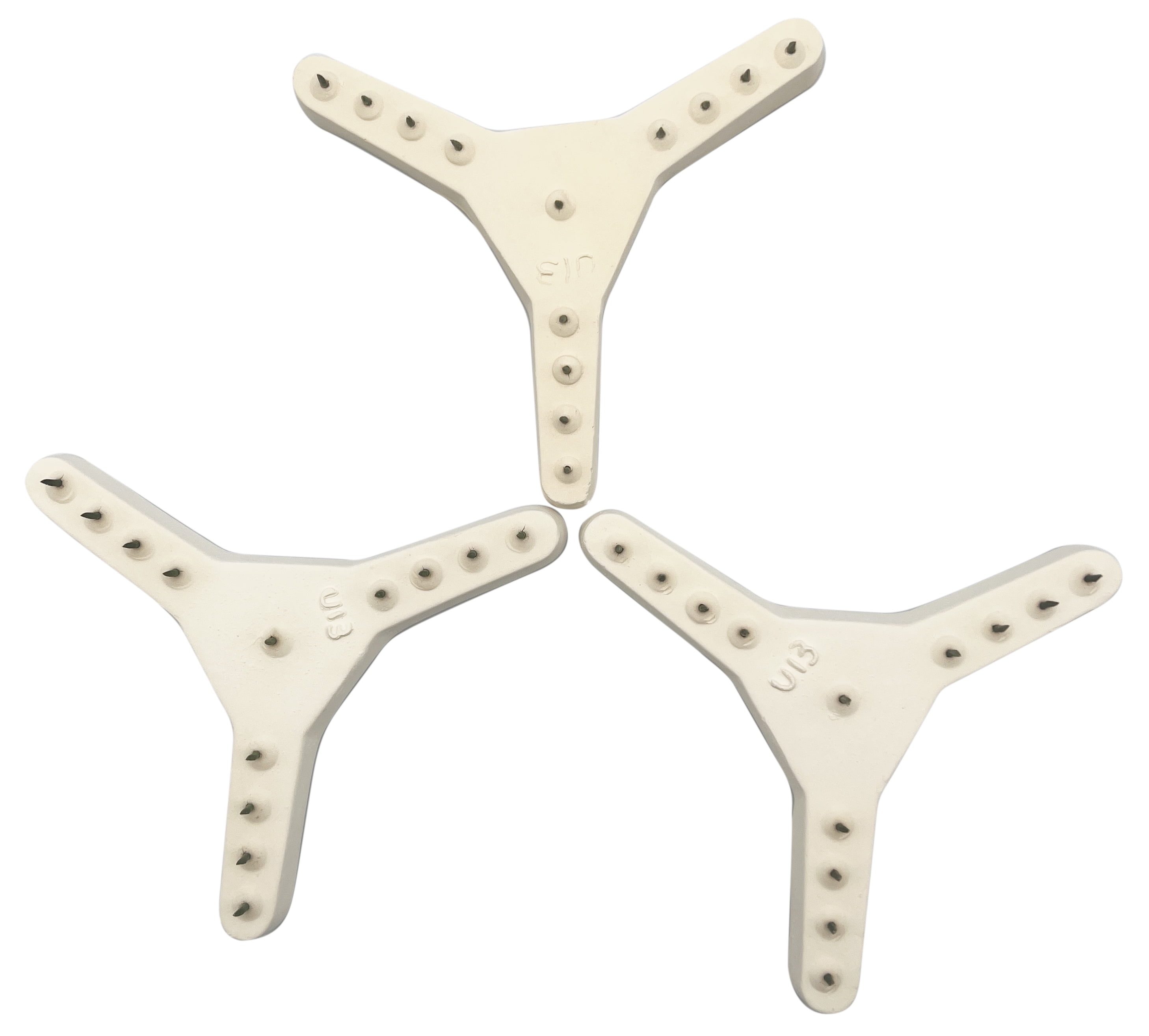 Ceramic 13-Point Star Stilt - Measures 4-1/2" Between Outside Pins ...