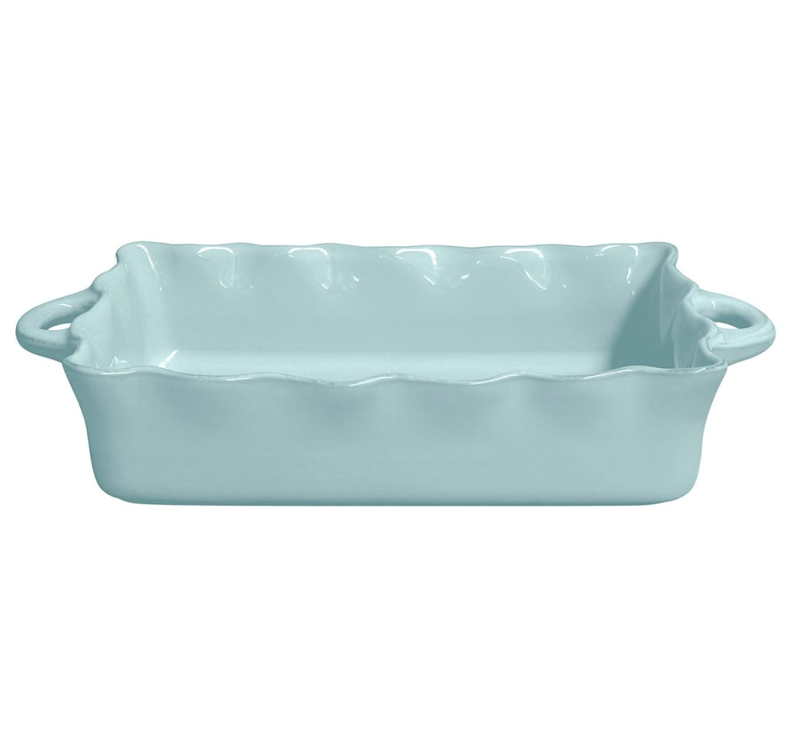 Ceramic 17.25" x 10.25" Rectangular Ruffled Baker - Cook & Host ...