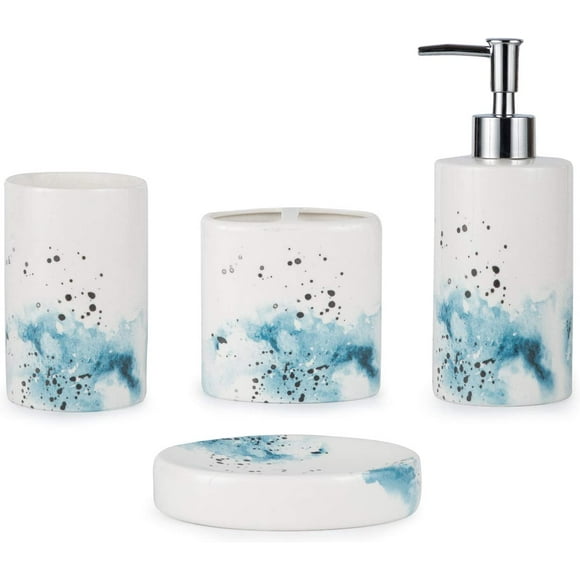 Bathroom Soap Dispenser Set in Bathroom Accessories - Walmart.com
