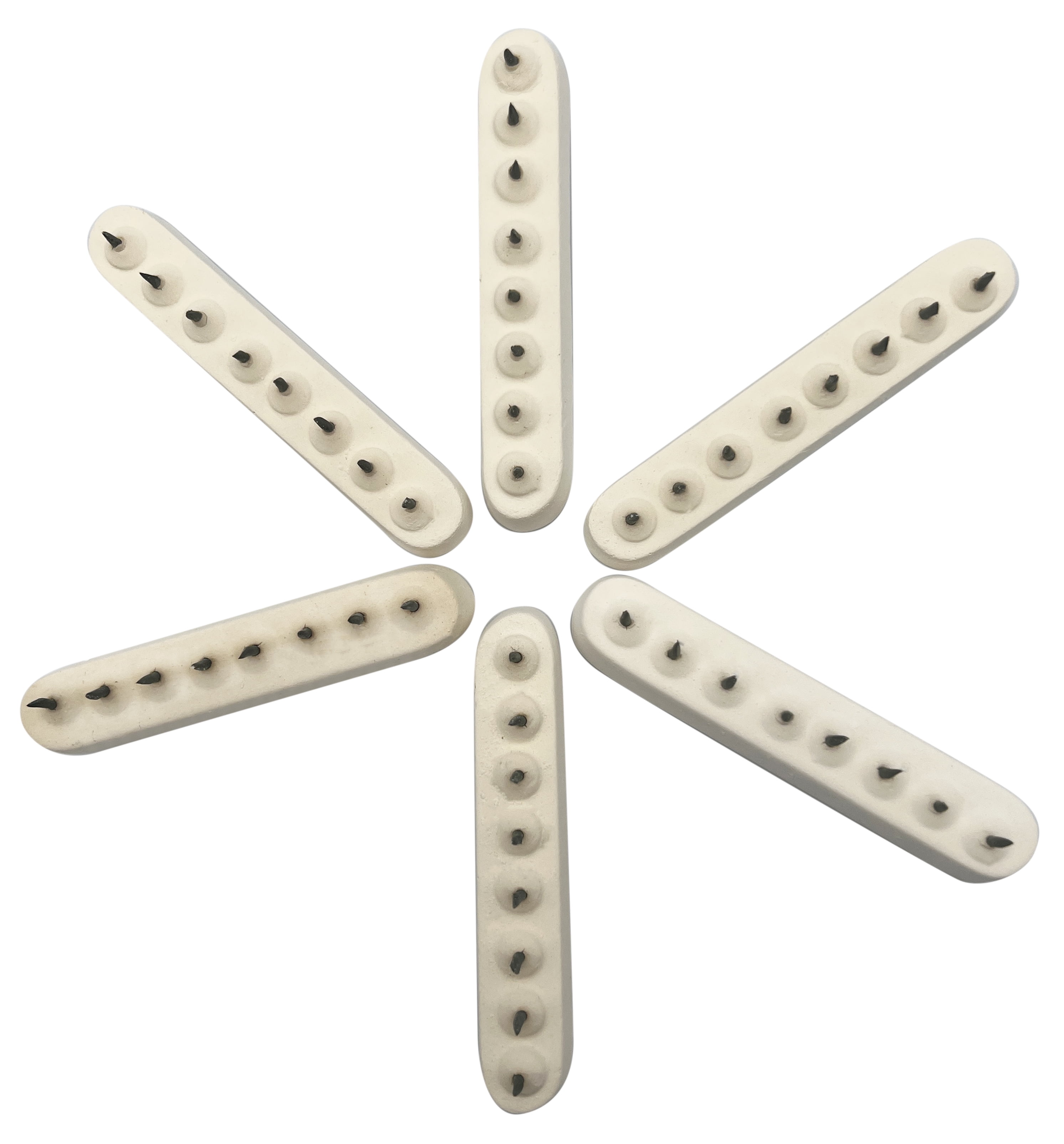 Ceramic 8-Point Bar Stilt with Outside Points 2-5/8" Apart - CONE 03 ...