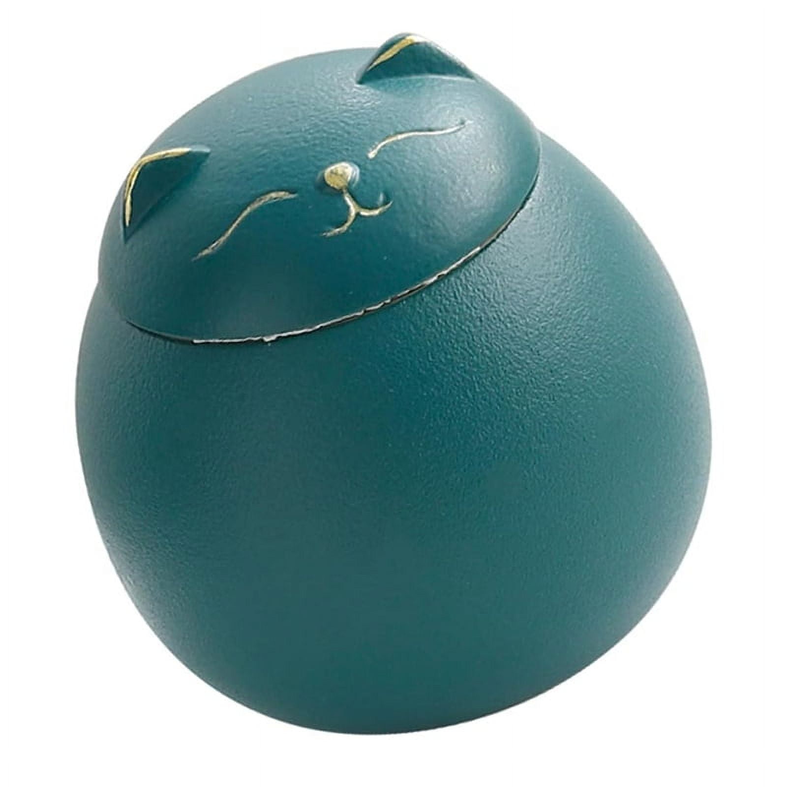 Ceramic Airtight Jar Tea Storage Cat Shape Jars Porcelain for Spices ...