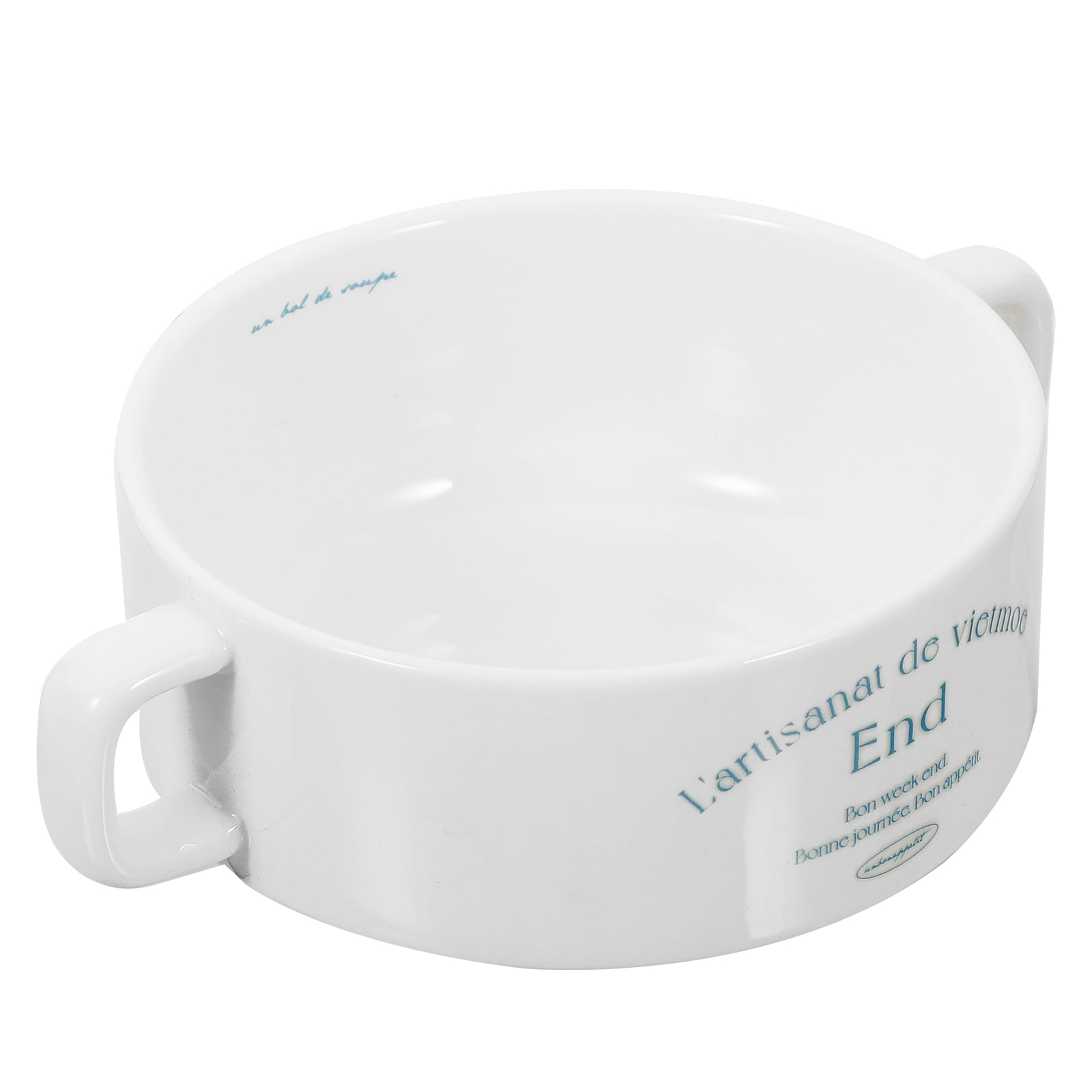 Ceramic Amphora Bowl Cooking Pot Soup Bowls With Handles Small Cubilose Multifunction Birds
