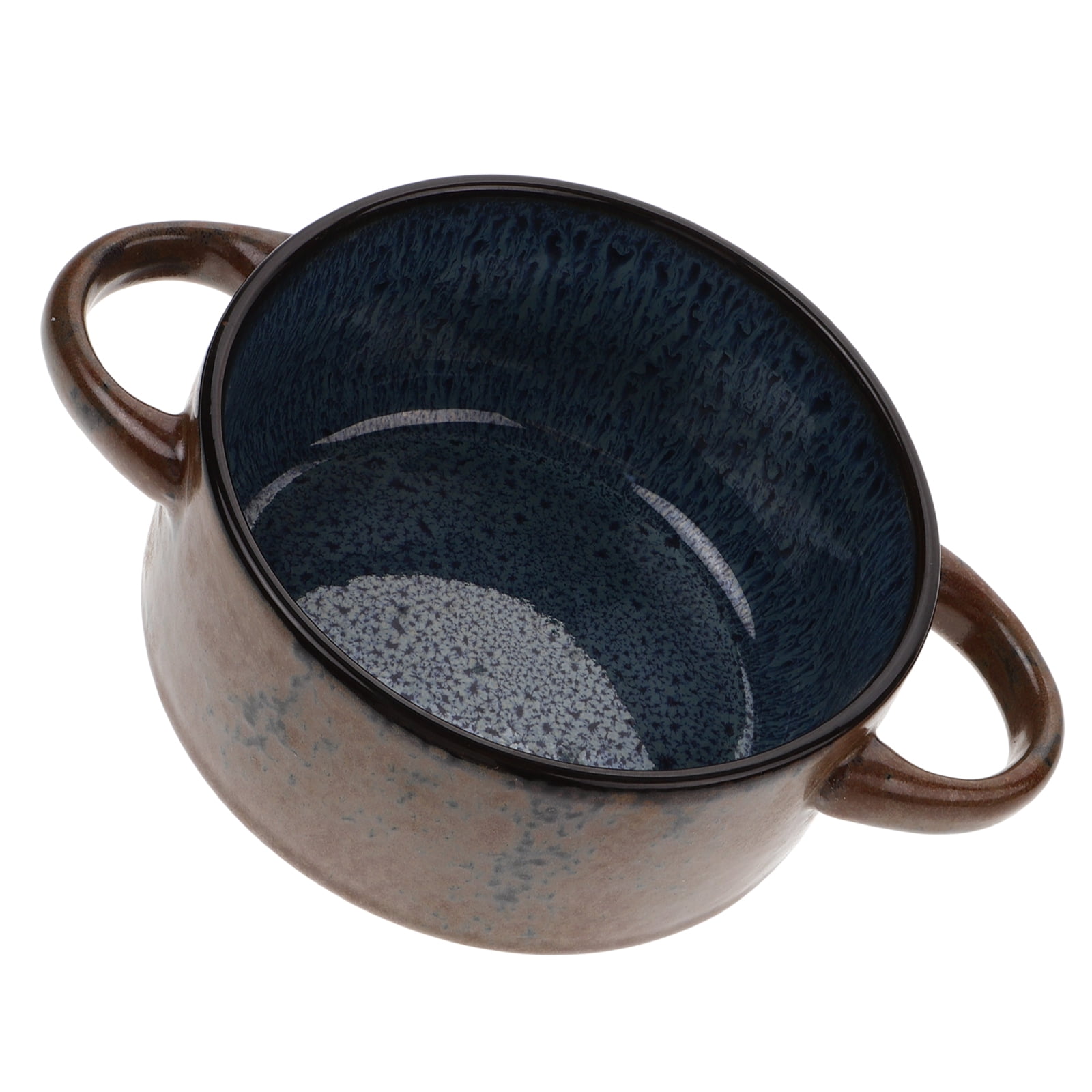 Set of 2 Creative Ceramic Bowls for Dessert, Yogurt, and Salad Serving ...