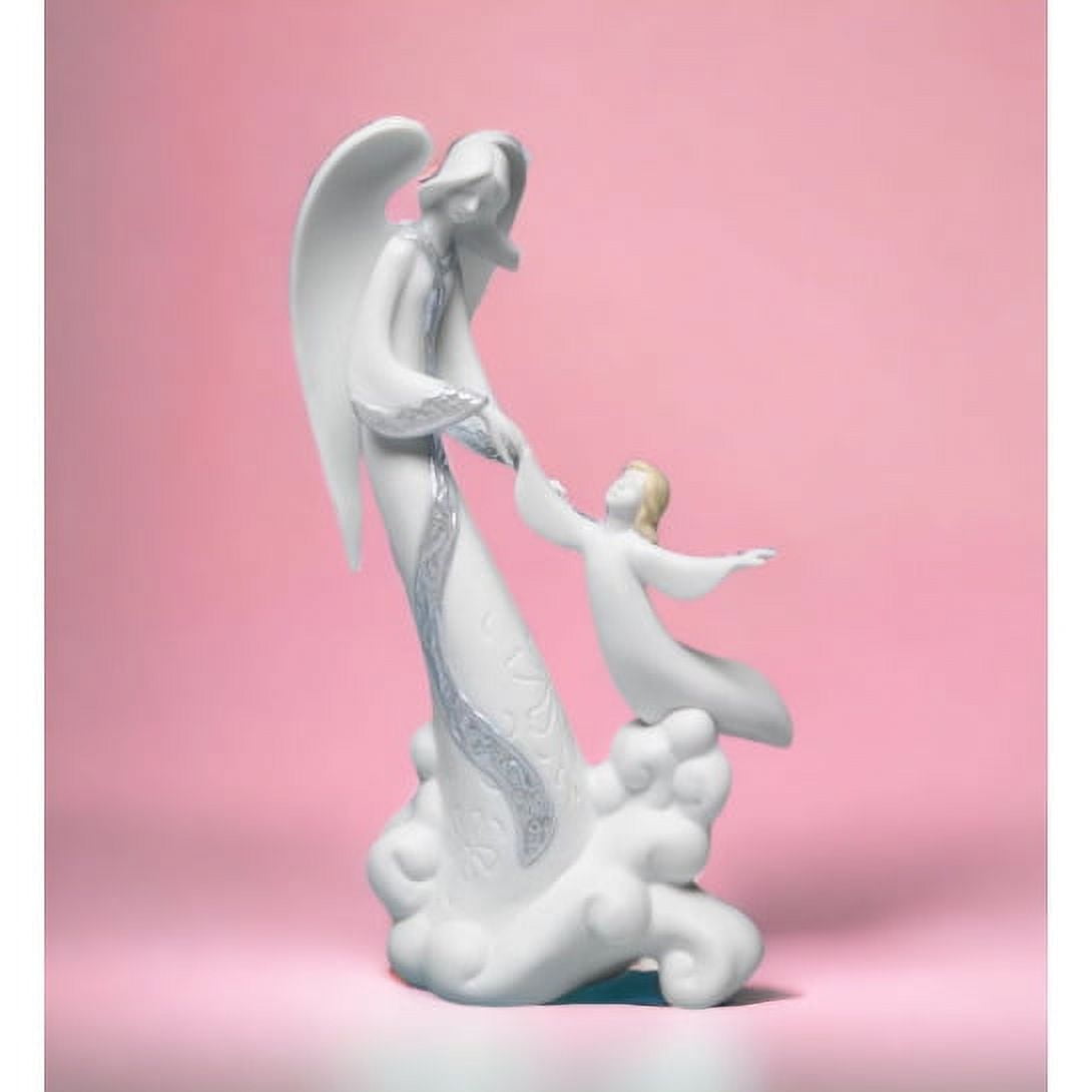Ceramic Angel Girl Figurine 6in Religious Church - Walmart.com