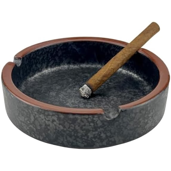 Ceramic Ashtray Stylish Indoor & Outdoor Cigarette Ashtray for Home ...