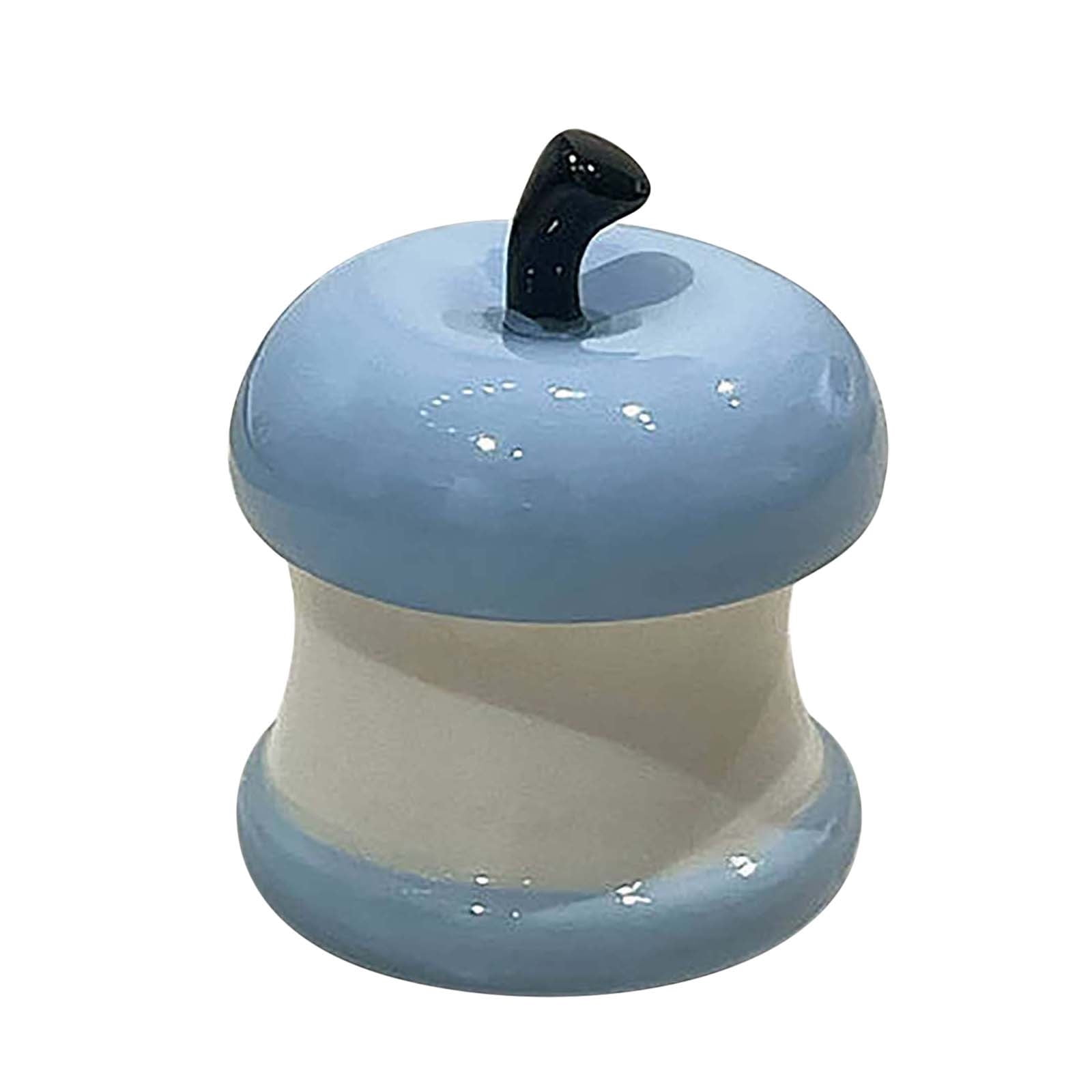 Ceramic Ashtray with Funny Face Character and Removable Lid - Whimsical ...