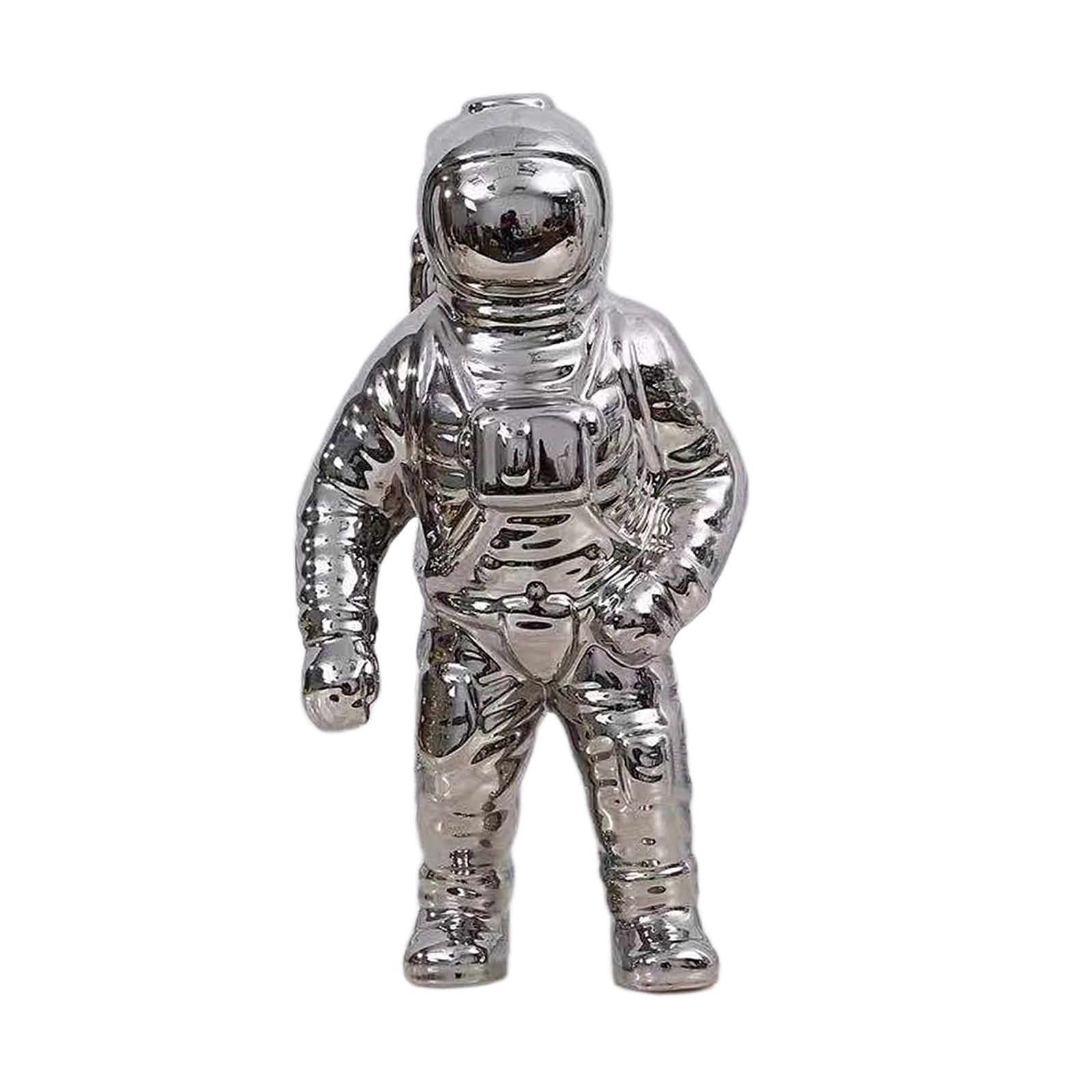 Ceramic Astronaut Statues Sculpture Figurine Ornament Office Desktop ...