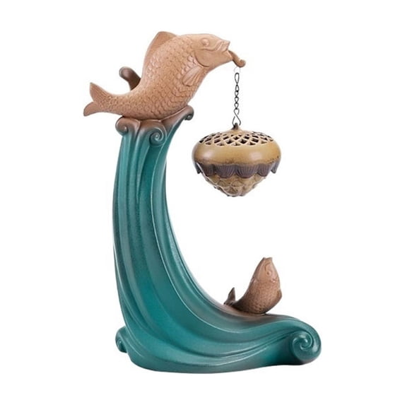 Ceramic Backflow Incense Burner Creative Decoration Home Living Room ...