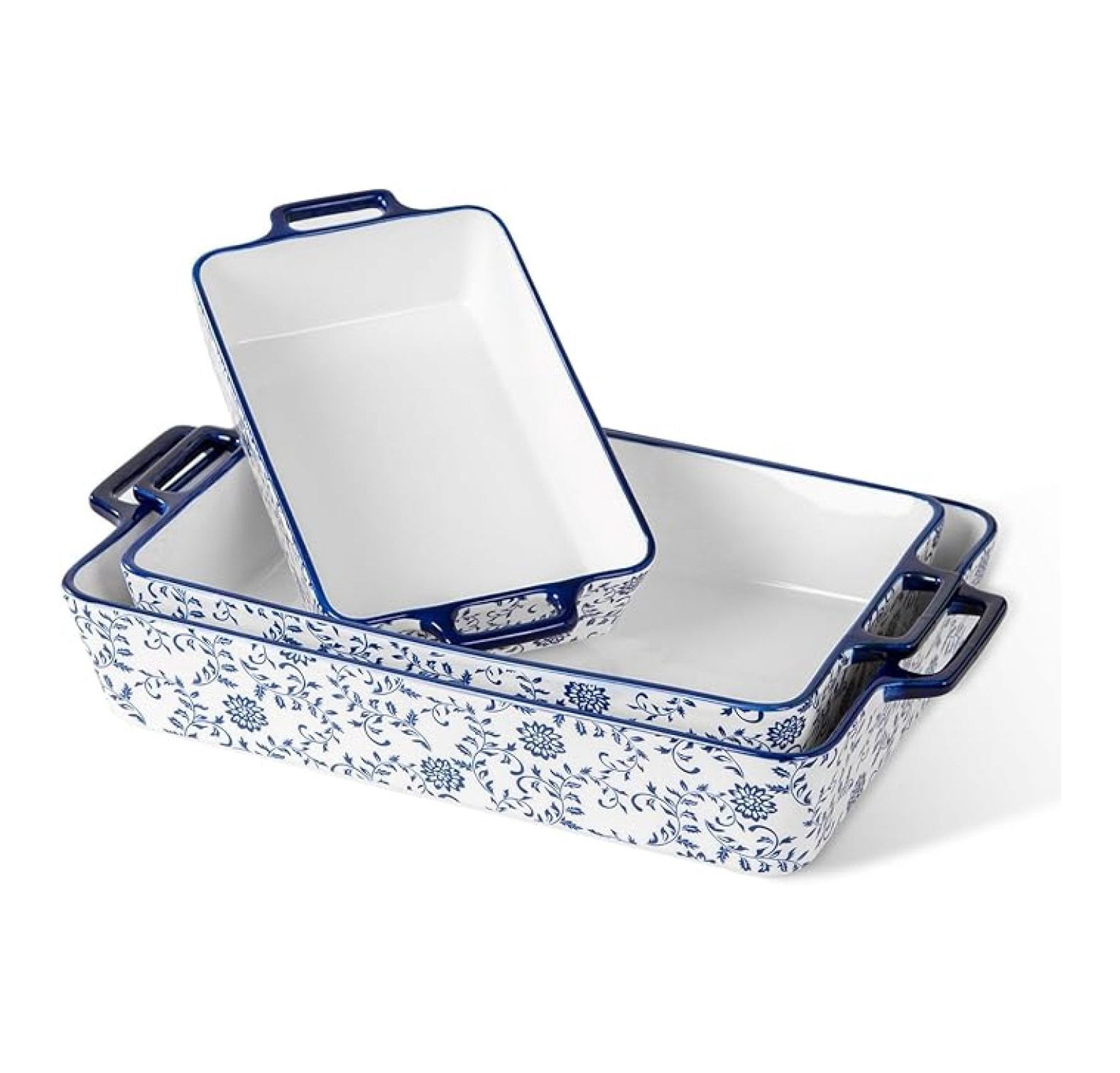 Ceramic Bakeware Set - Casserole Dish Baking Dishes for Oven ...