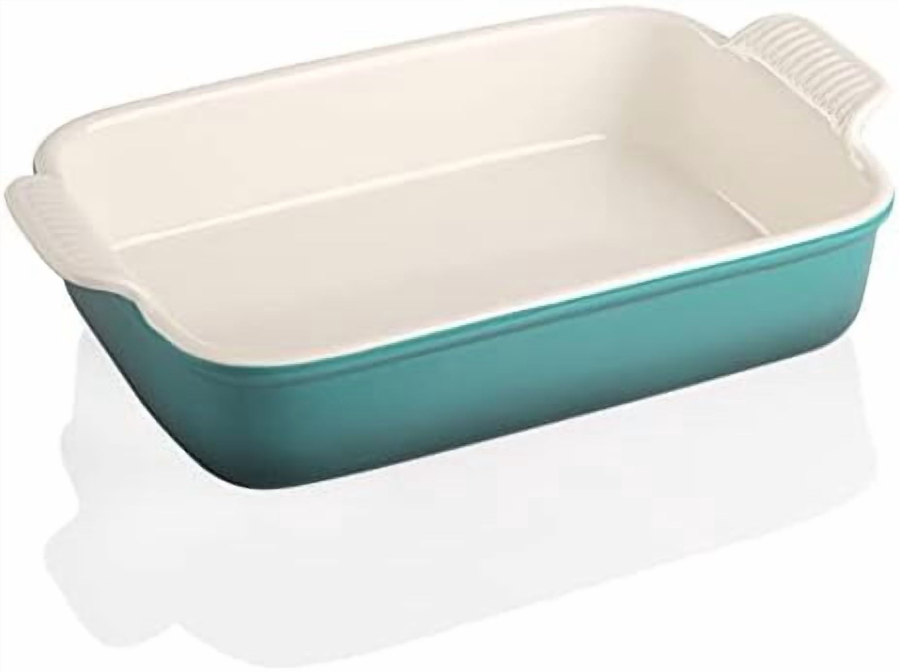 Ceramic Baking Dish, Casserole Dish for Oven, 9x13 Inch Rectangular ...