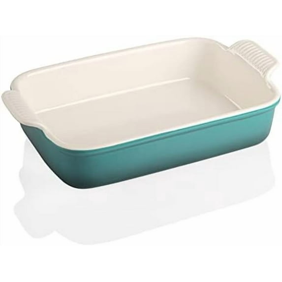 Ceramic Baking Dish, Casserole Dish for Oven, 9x13 Inch Rectangular ...