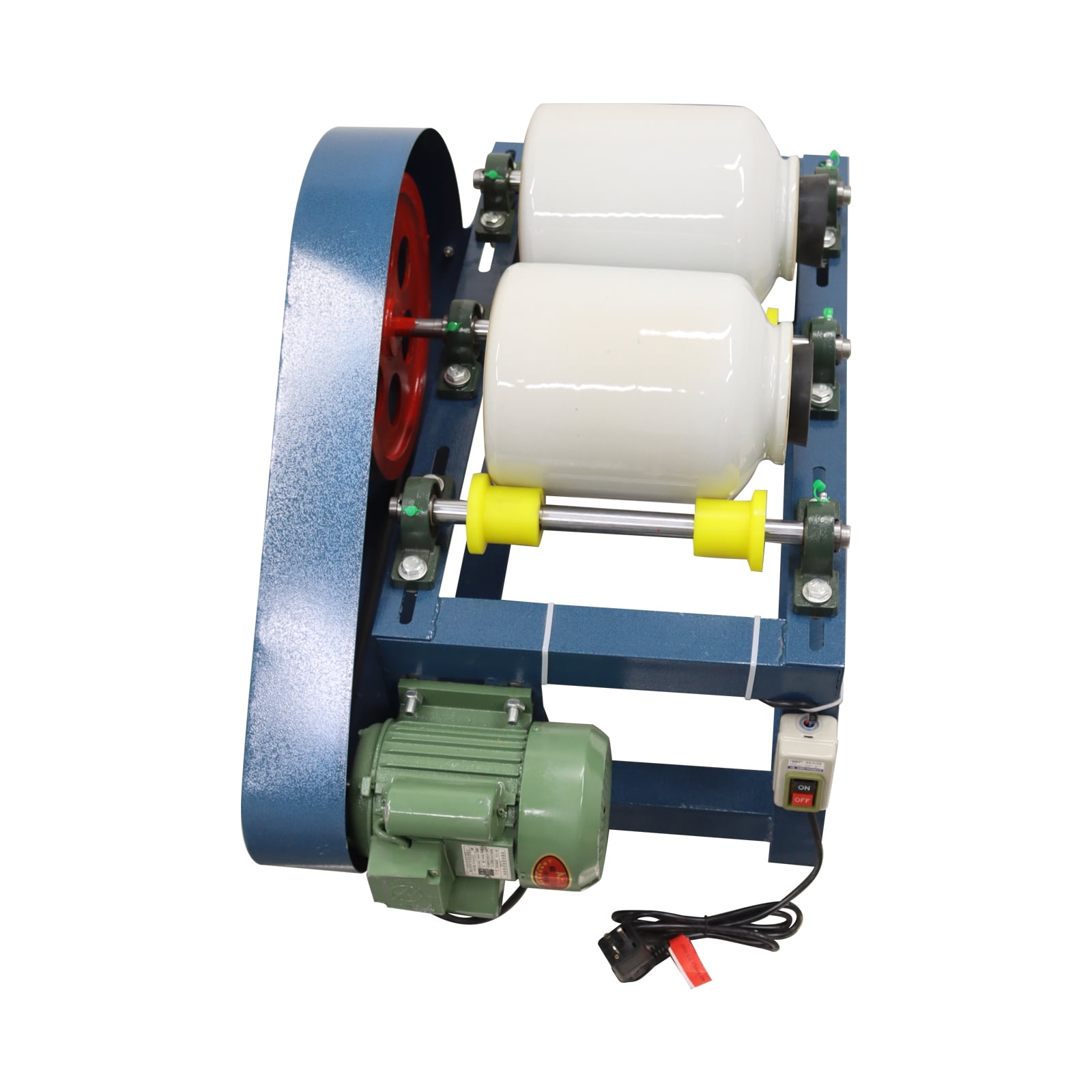 Ceramic Ball Mill Grinding Machine Lab Ink Glazes Mineral Grinding ...