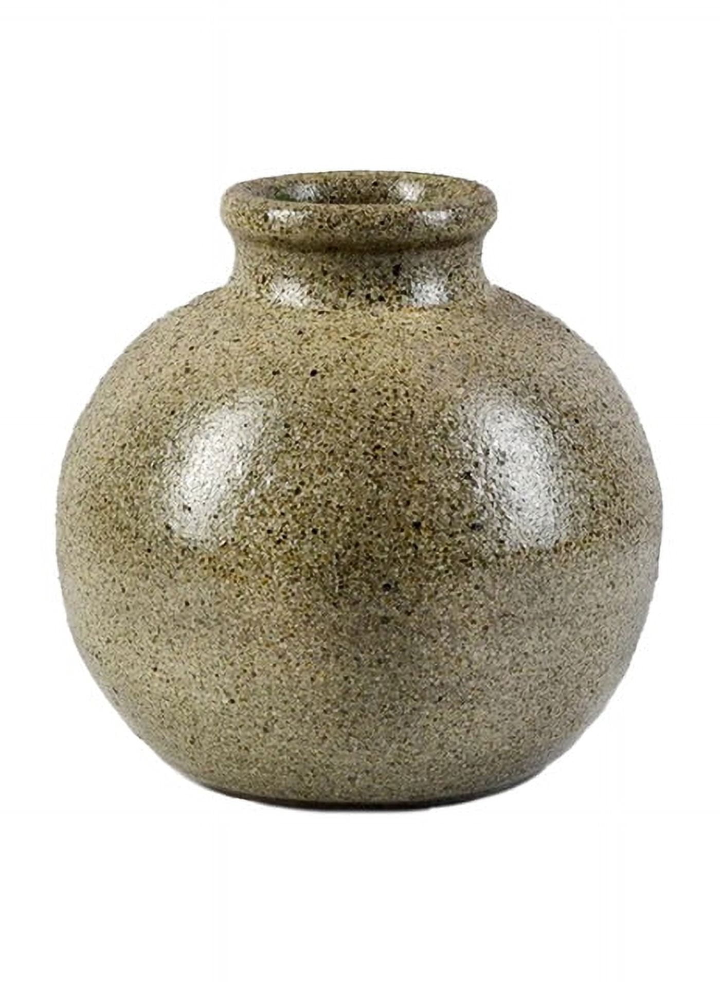 Ceramic Ball Vase, Mud-Green, Pack 1 - Walmart.com