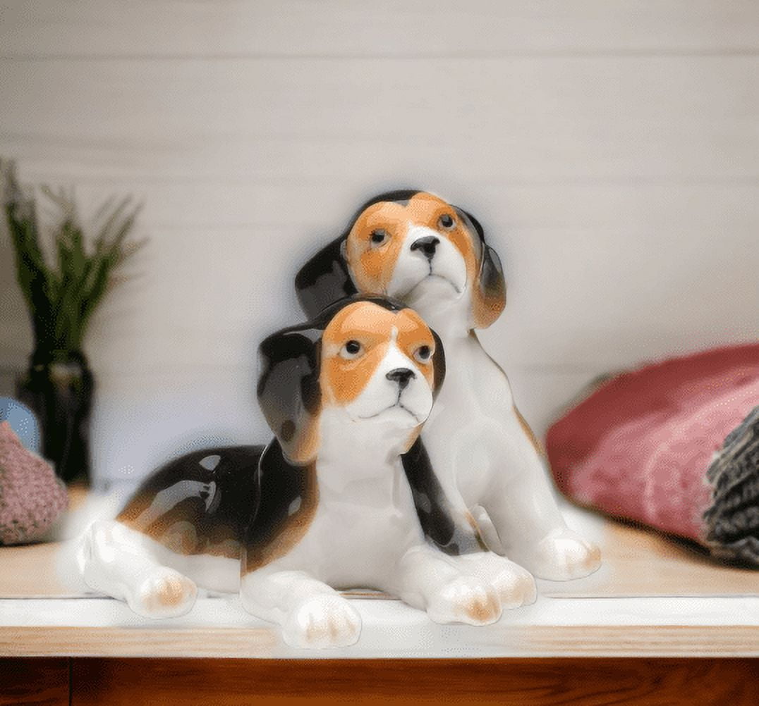 Ceramic Beagle Dogs Figurine Home Decor Kitchen Decor - Walmart.com