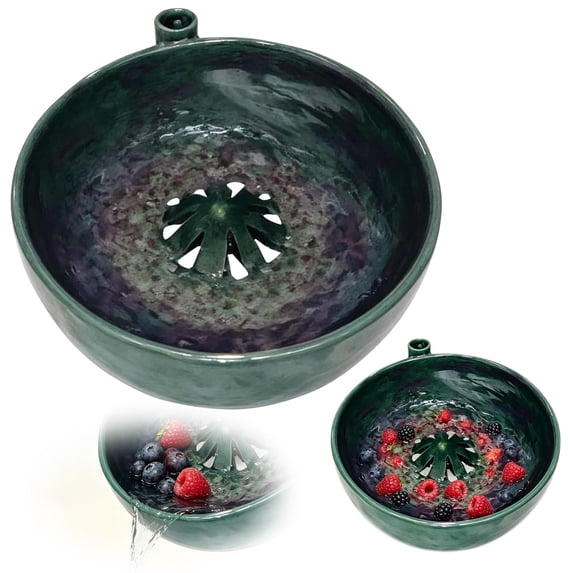 Ceramic Berry Washing Bowl, Automatic Fruit Vegetable Washer, Self ...