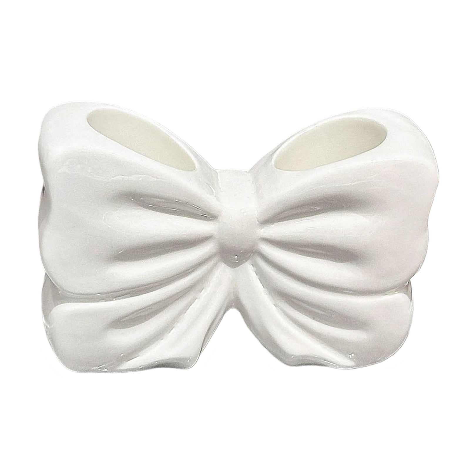 Ceramic Bowtie Shaped Toothbrush Holder Exquisite Design ...