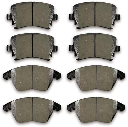 Ceramic Brake Pads Kits D1107 D1108 8pcs fit For Audi A3/A3 Quattro/TT ...