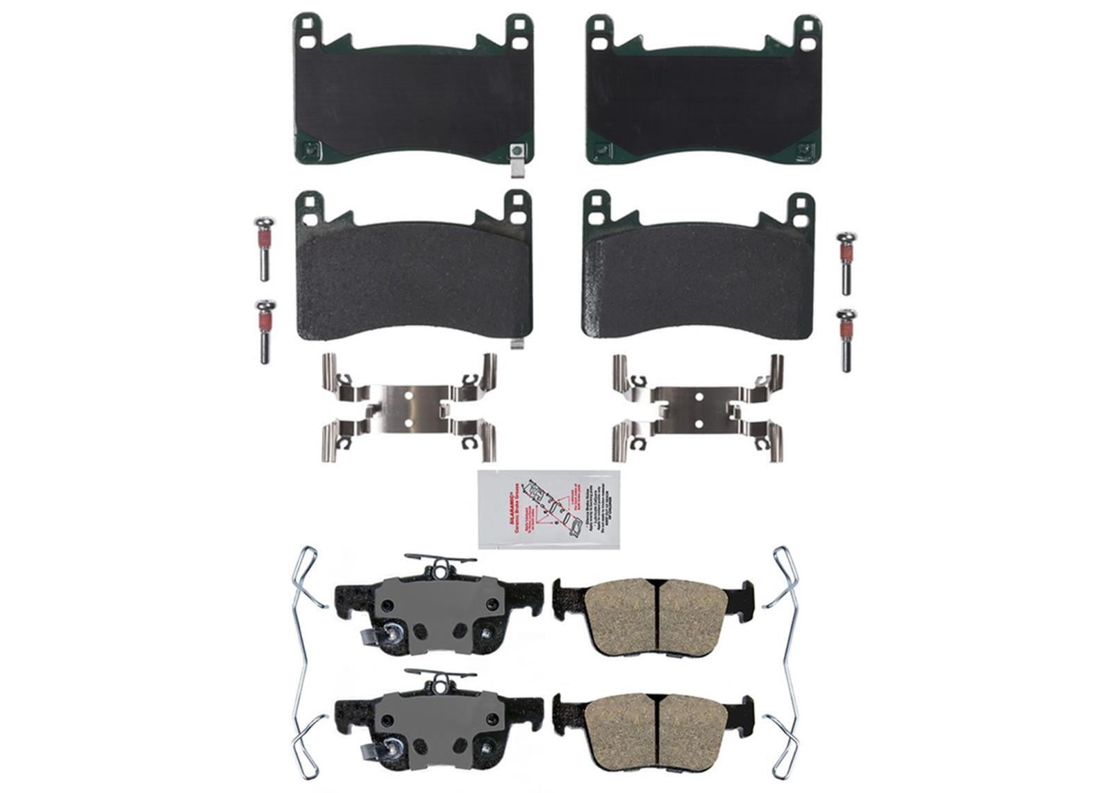 Ceramic Brake Pads for Hyundai for Santa Fe 2021-2023, KIA for Sorento ...