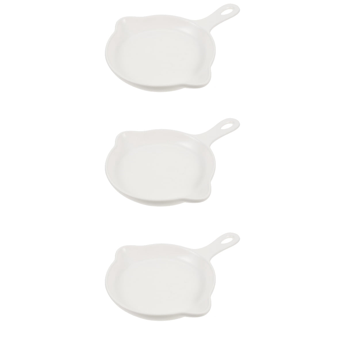 Ceramic Breakfast Pan Egg Omelet Pans 3 PCS Bakeware Mini Christmas ...
