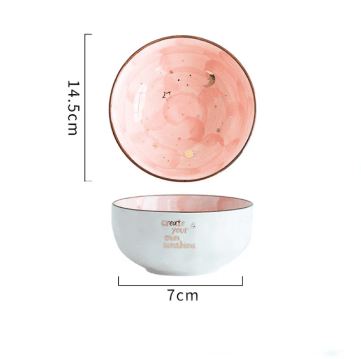 Ceramic Breakfast Salad Bowl With Cute Eating Bowl - Walmart.com