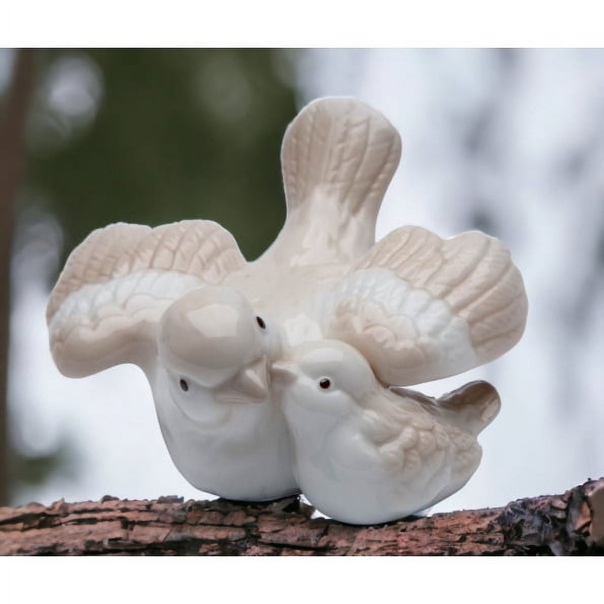 Ceramic Brown Bird Figurine Mom with Baby 3x3.625 Vintage - Walmart.com