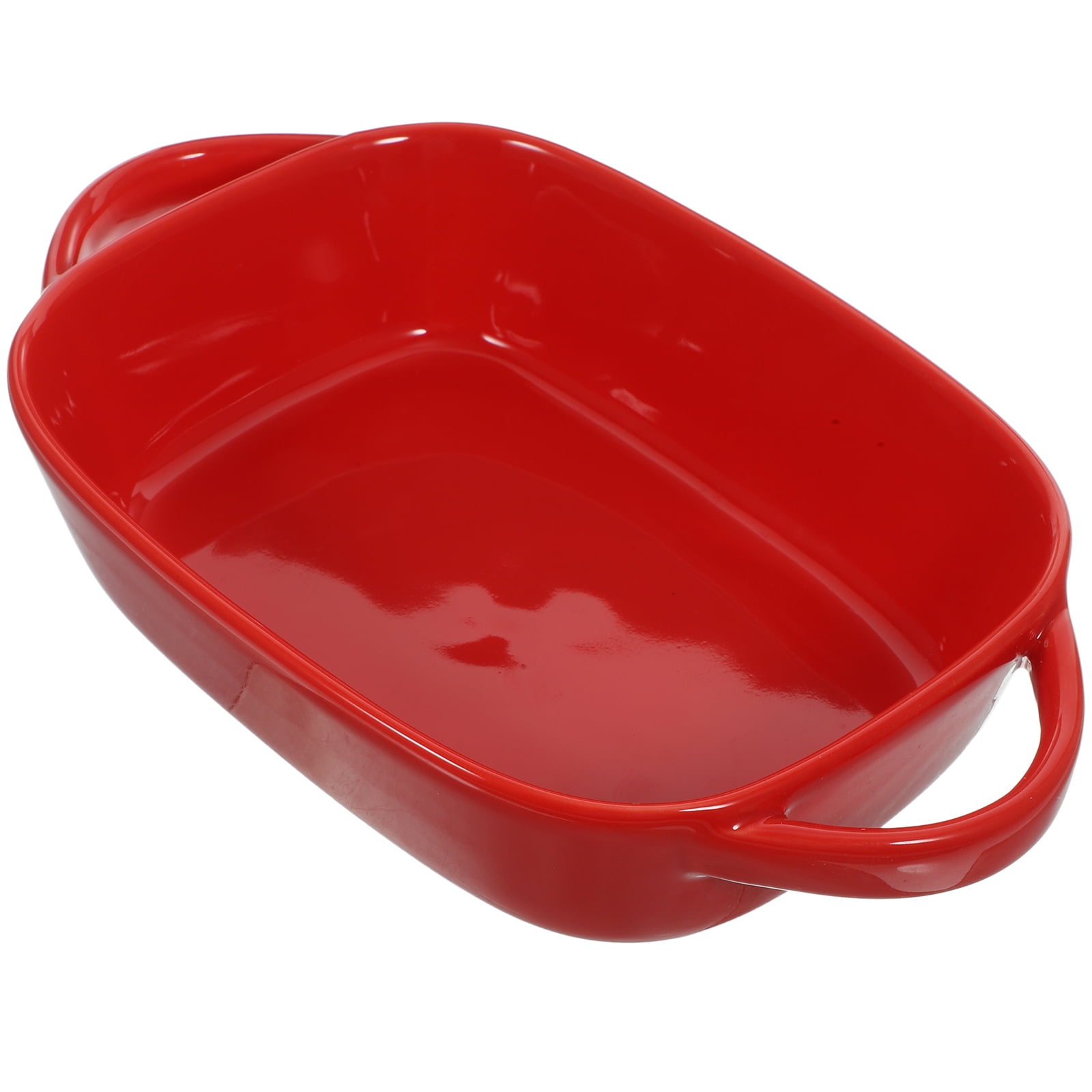 Clispeed Ceramic Baking Tray Restaurant Baking Dish Salad Storage Bowl ...