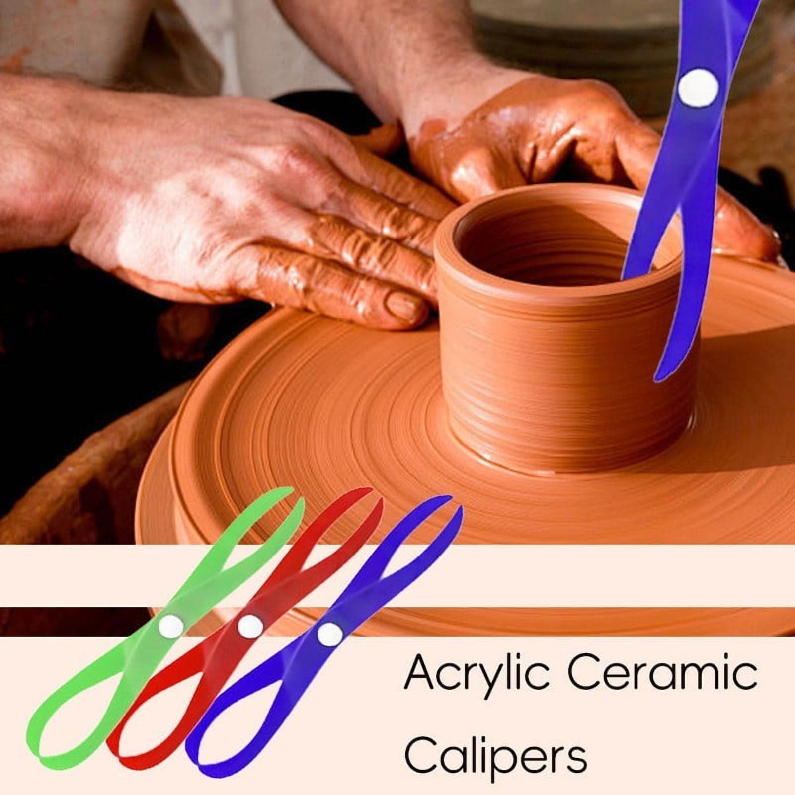 Ceramic Calipers Sculpture Measuring Tool | Precision Pottery Gauge ...