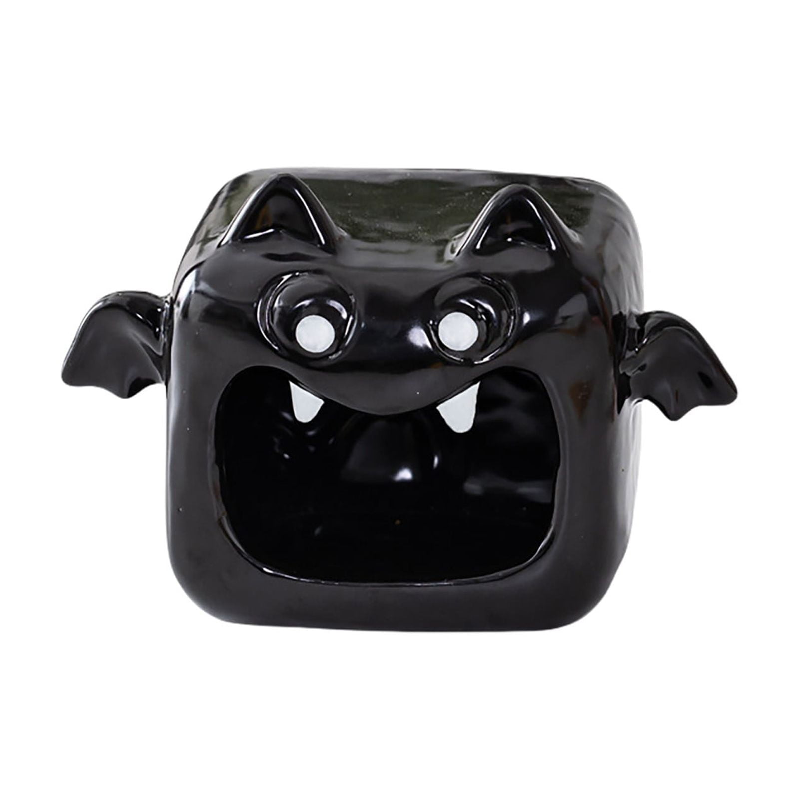 Ceramic Candlestick With Cute Bat Design, Multi-Functional Candle ...