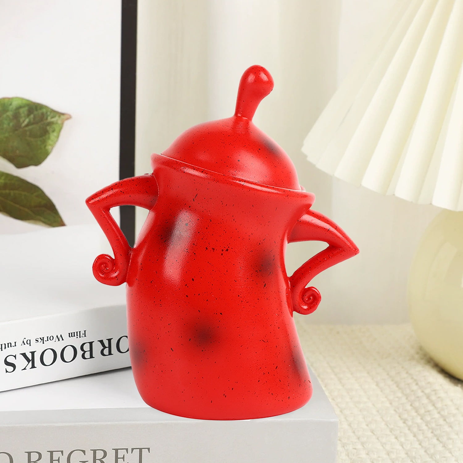 Ceramic Canister with Attitude , Spice Jars with Airtight Seal Lid for ...