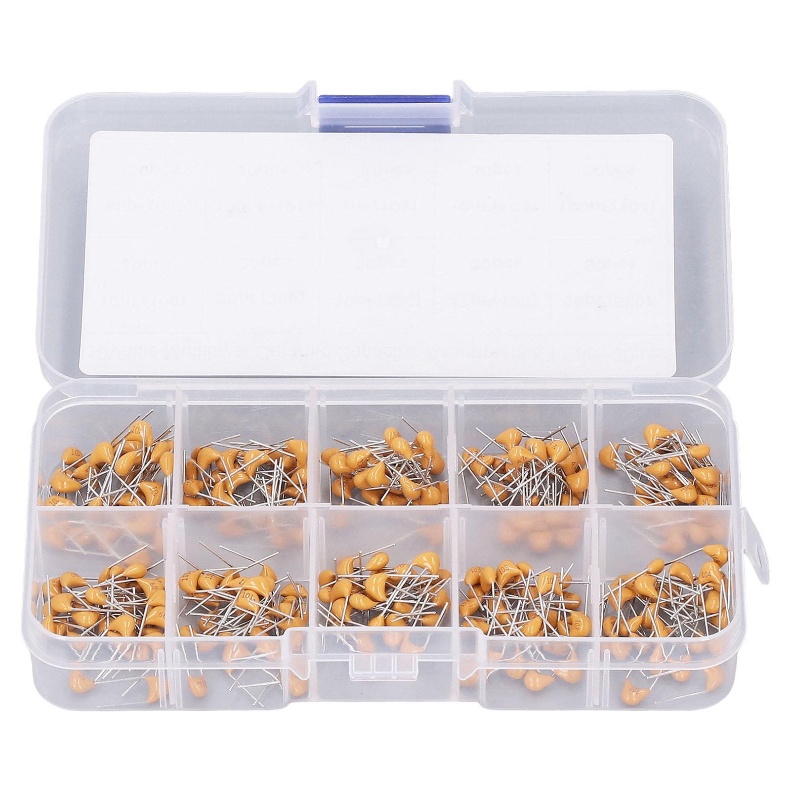 Ceramic Capacitor Assortment Kit, High Capacity Monolithic Ceramic ...