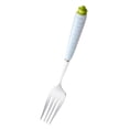 Ceramic Carrot Handle Stainless Fork And Spoon Creative Cute Tableware ...