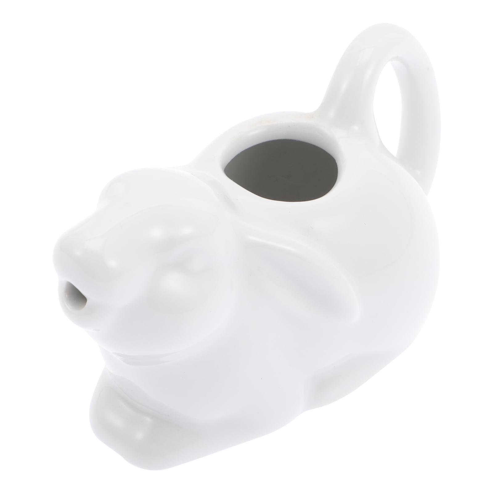 Ceramic Cartoon Milk Jug Mini Rabbit Creamer with Handle Cup Dispenser ...