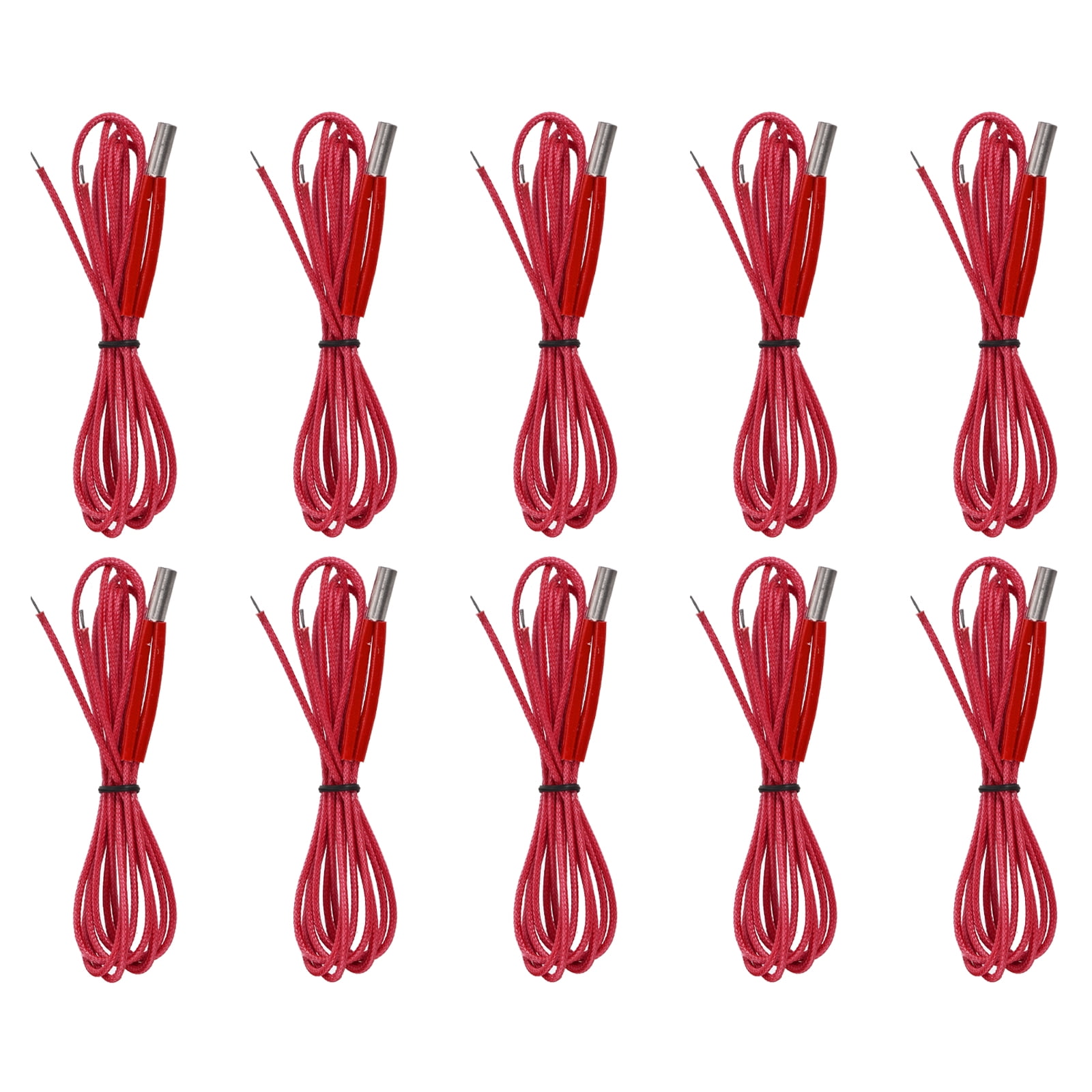 Ceramic Cartridge Heater, DC12V 40W Heaters,Red 10 Pack - Walmart.com
