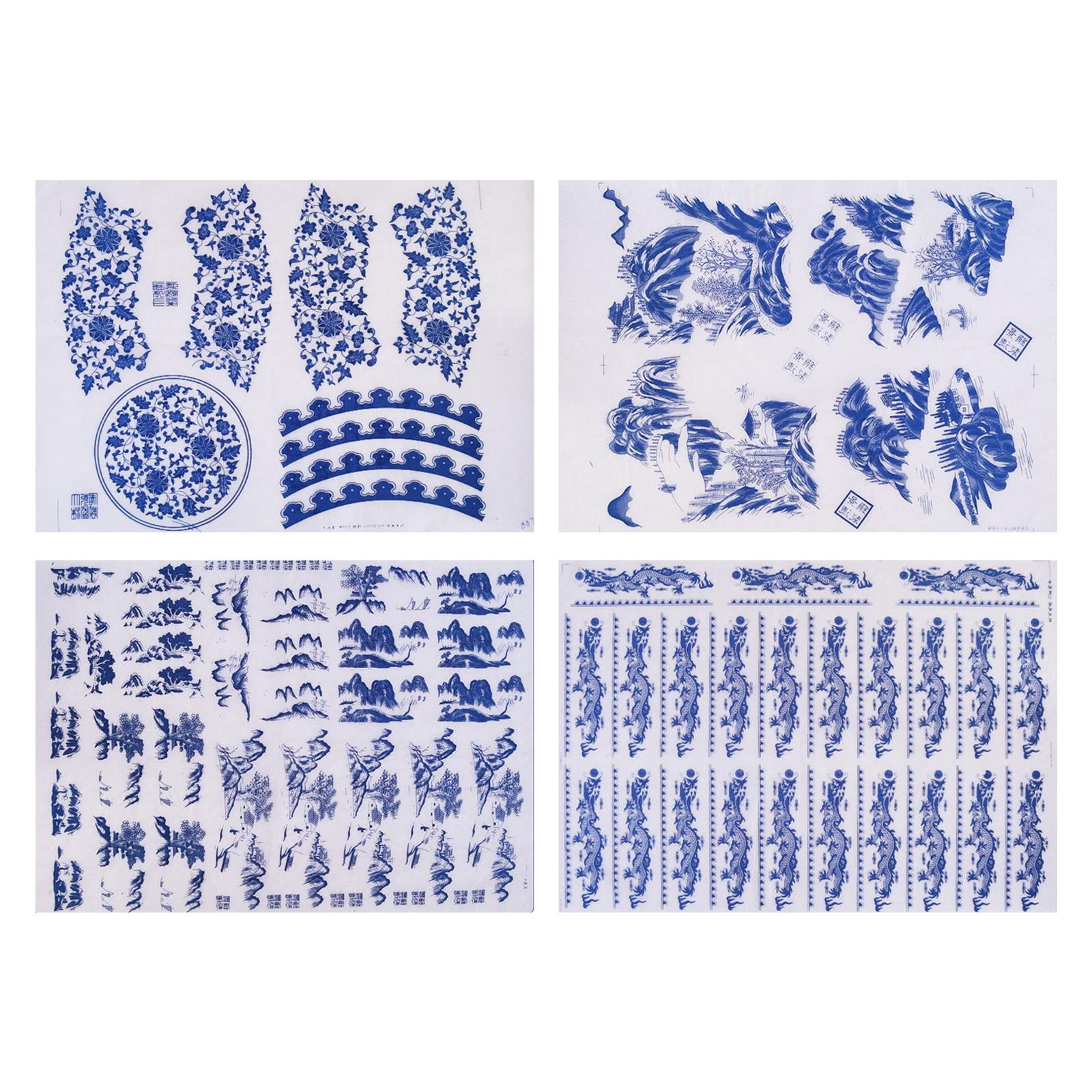 Ceramic Ceramic Stickers Transfer Paper Jingdezhen DIY High Temperature ...