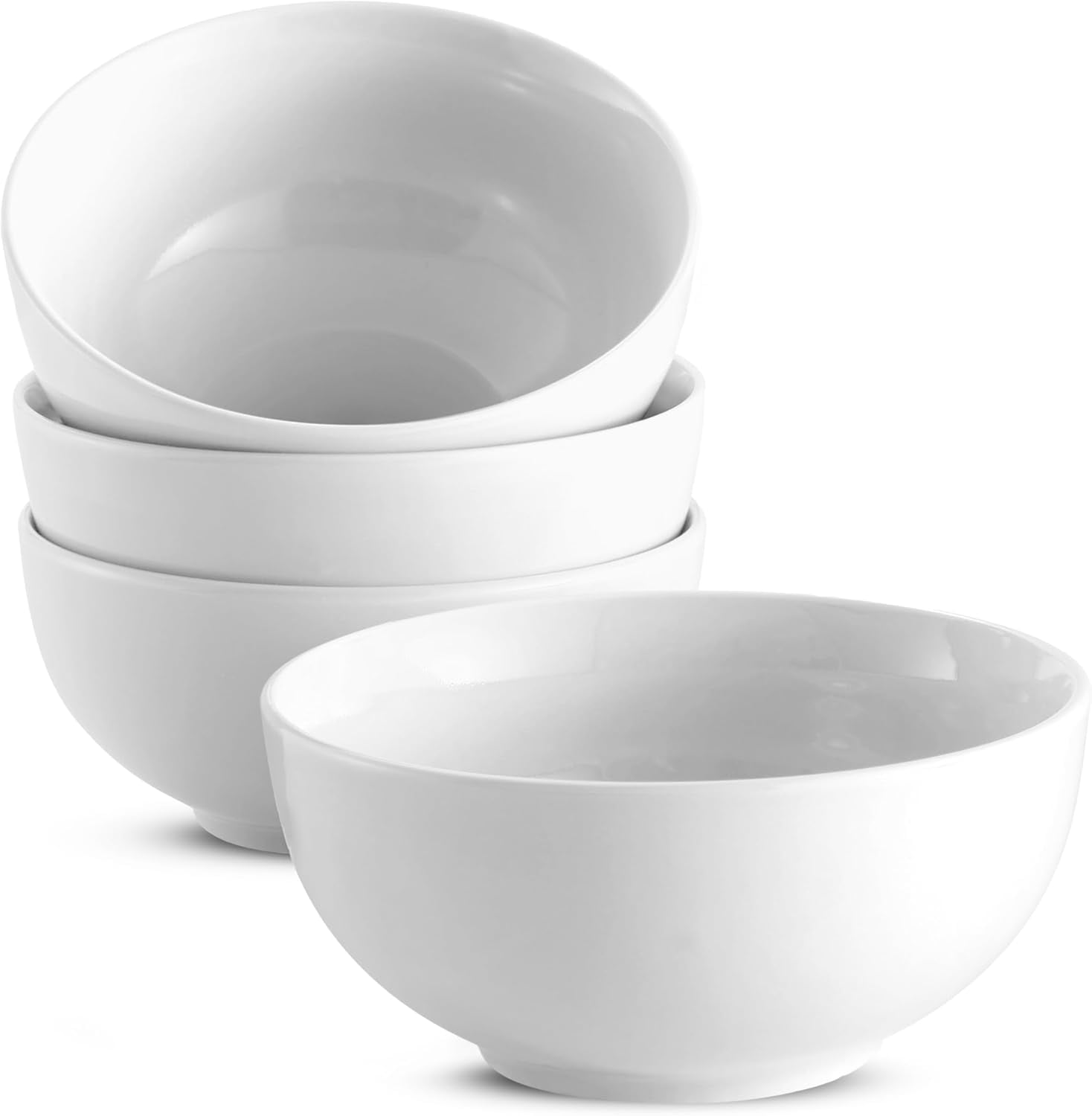 Ceramic Cereal Bowls, Microwave, Dishwasher and Freezer Safe, Porcelain ...
