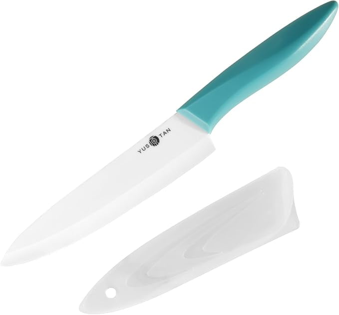 Ceramic Chef Knife 6-Inch Ceramic Kitchen Knife Chef's Knife with ...