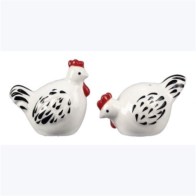 Ceramic Chicken Salt & Pepper Set - Walmart.com