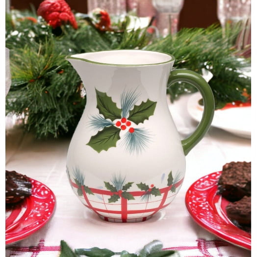 Christmas Pitcher