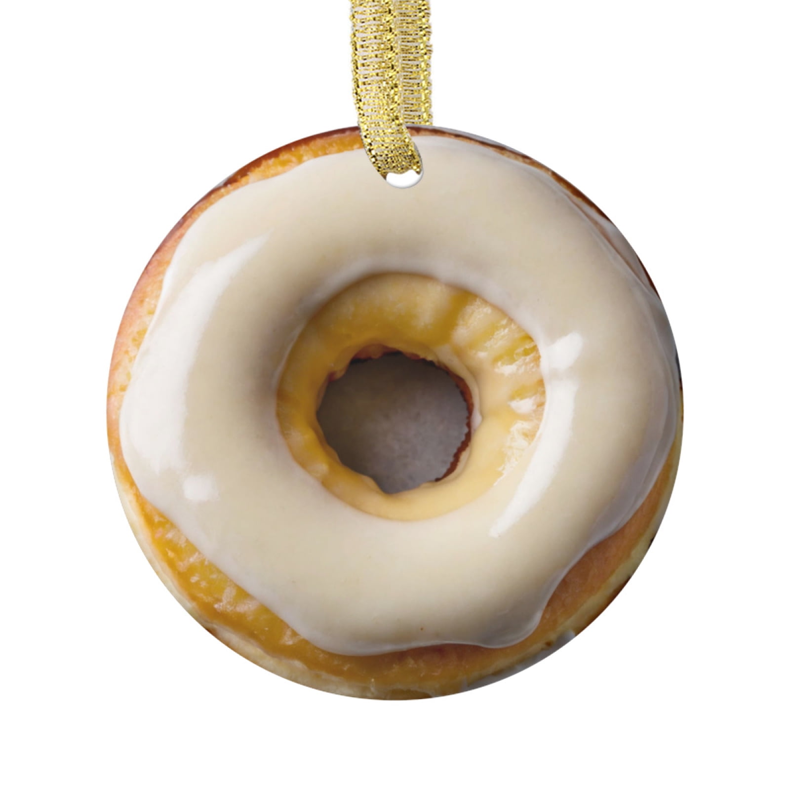 Cute Doughnut Donut with Vanilla Frosting Bakery Donuts Food Lovers ...