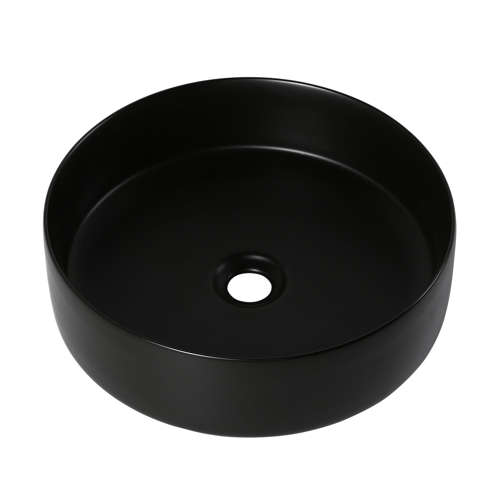 Ceramic Circular Vessel Basin, Easy to Clean Feature / Above-Counter ...