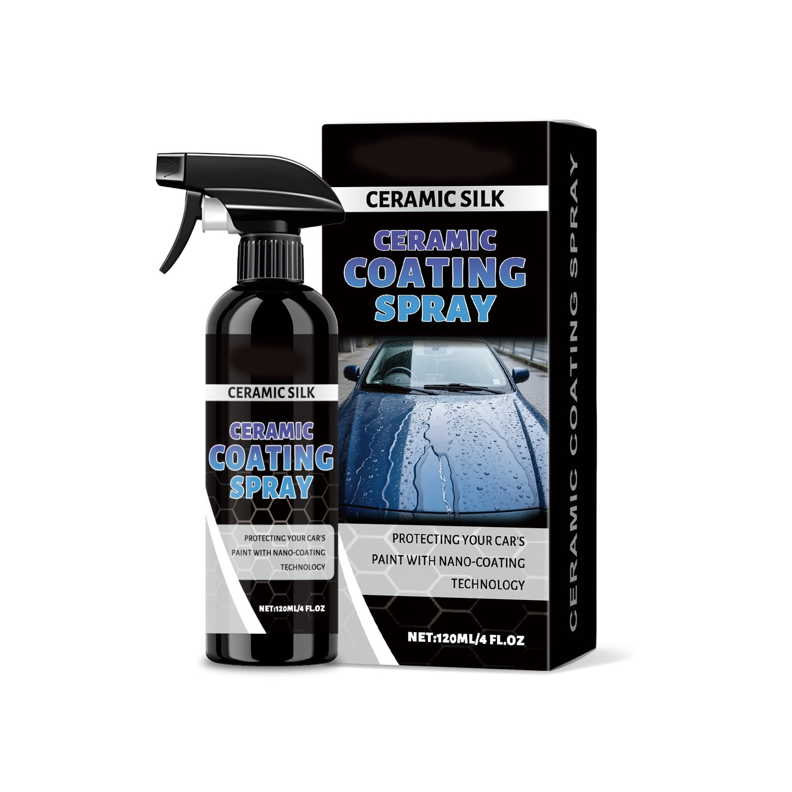 Ceramic Coating Spray, Protective Coating Agent, Color-Fade Prevention ...