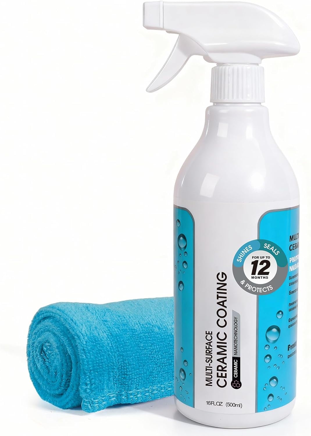 Ceramic Coating Spray for Stainless Steel & Glass - Finrprint & Water ...