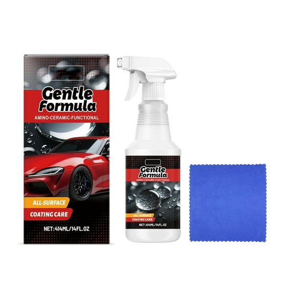 Ceramic Coating for Cars - Ceramic Detailer Car Wax, 414ml Car Nano ...