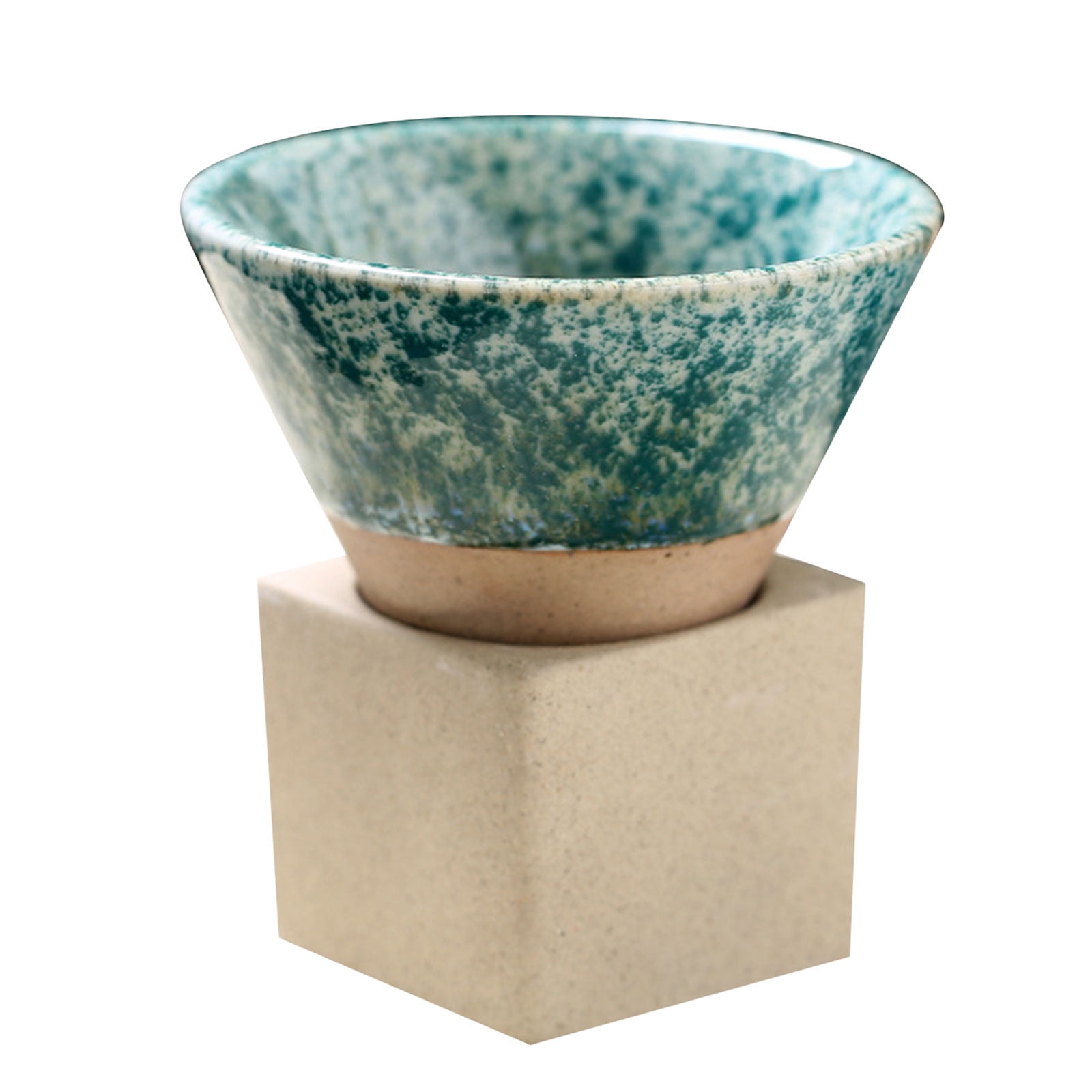 Ceramic Coffee Cups Rough Pottery Tea-Cup Japanese Latte Pull Flower ...