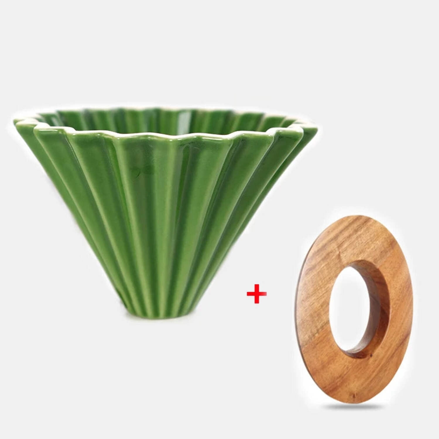 Ceramic Coffee Dripper Pour Over Coffee Maker Handmade Origami Coffee ...